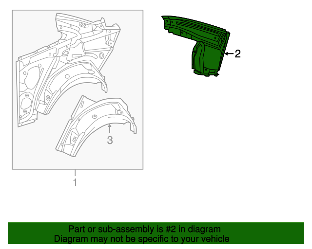 204-630-35-13 - Pillar Reinforced 2012-2015 Mercedes-Benz | Mercedes ...