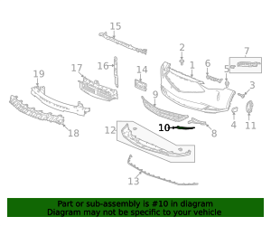 2022-2024 Acura MDX Corner Trim 71102-TYA-A00 | OEMAcuraPart