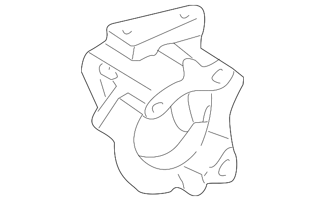 OEM 2005 Honda Pilot Engine Bracket 11910-RCA-A00 | Honda Automotive Parts