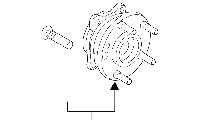51750-C1000 - Hub Assembly 2015-2023 Hyundai | Group 1 Auto Parts