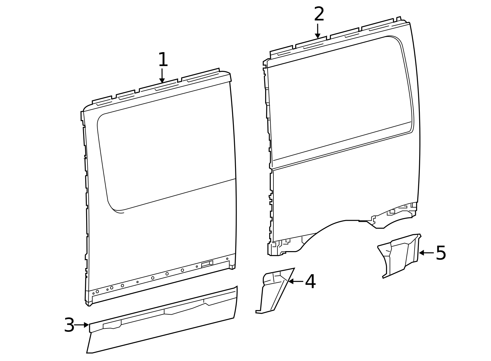 2019-2024 Mercedes-Benz Wheelhouse Panel 9076370800 | MB Parts Center