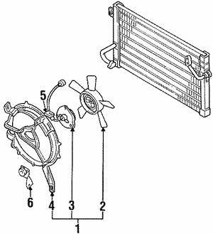 Fan Parts | Mitsubishi Parts | Mitsubishi Parts Warehouse
