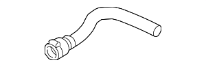 2015 Volkswagen Radiator Coolant Hose 5K0-122-051-P | Wolfsburg Parts ...