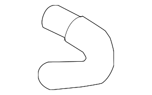 2015 Volkswagen HVAC Heater Hose 5K0-122-157-K | OEM Parts Online