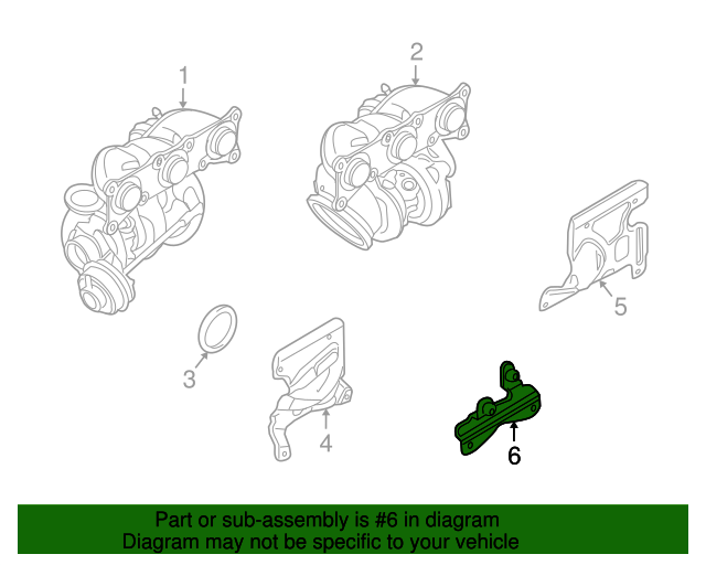 Genuine BMW 11-79-7-559-056 | Bracket | FREE Shipping on Most Orders ...