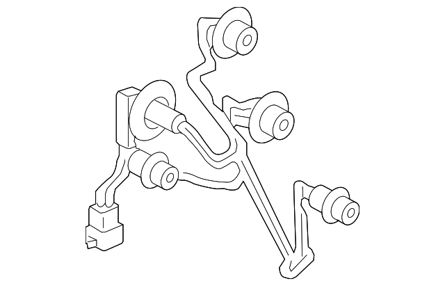 2004-2008 Mitsubishi Galant Socket & Wire MR987708 | QuirkParts