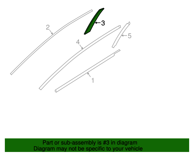 2016-2023 Nissan Maxima Black Out Tape 80813-4RA1A | OEM Parts Online