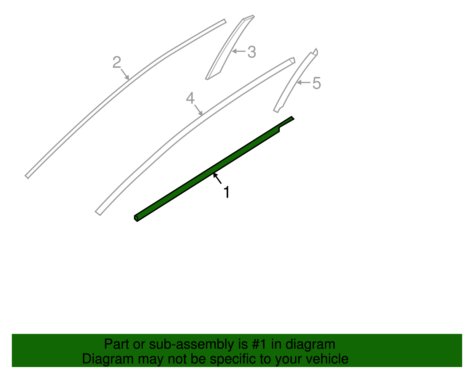 2016-2023 Nissan Maxima Belt Molding 80821-4RA0A | Nissan RVA