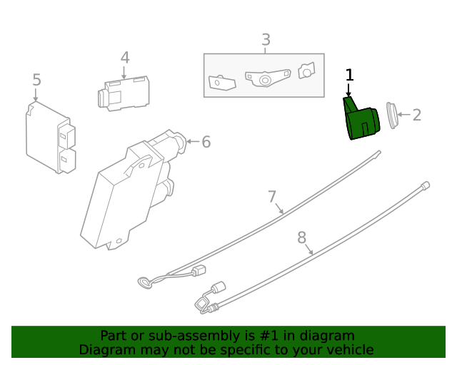 66209826989 - 2019-2023 BMW Park Sensor (66-20-9-826-989) | BMW of ...