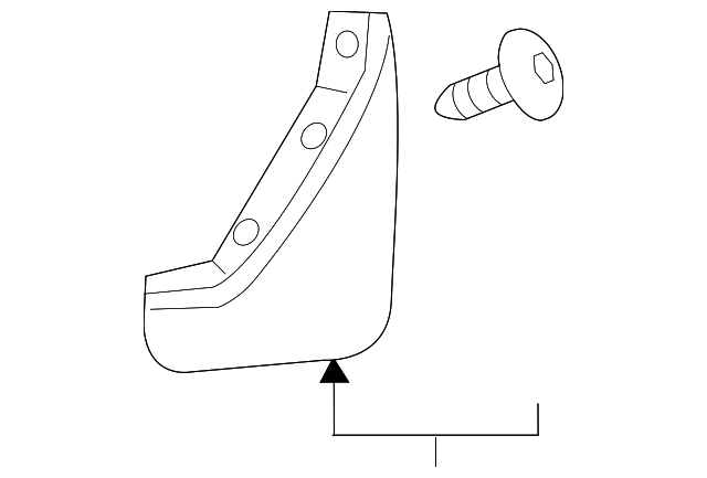 2019-2024 Volvo Mudflaps - Rear 32321857 | Genuine Volvo Replacement Parts