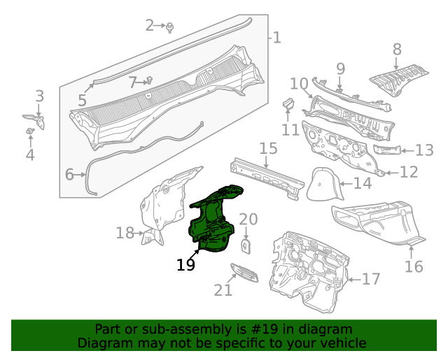 2020-2022 GM Insulator 42484625 | World Parts Direct