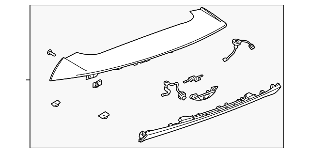 2021-2022 Buick Envision Primed Rear End Spoiler 84932636 ...