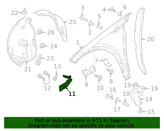 Genuine OEM Side Retainer Part# LR128475 Fits 2020-2023 Land Rover ...