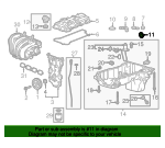 2015-2022 GM Vacuum Pump Seal 12668429 GM | GMPartsDirect.com