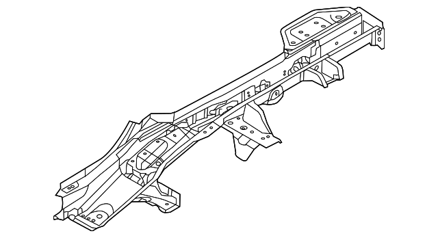 65720-G2000 - Side Member - 2017-2022 Hyundai Ioniq | World OEM Parts ...
