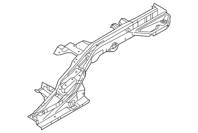 65710-G2000 - Side Member - 2017-2022 Hyundai Ioniq | World OEM Parts ...