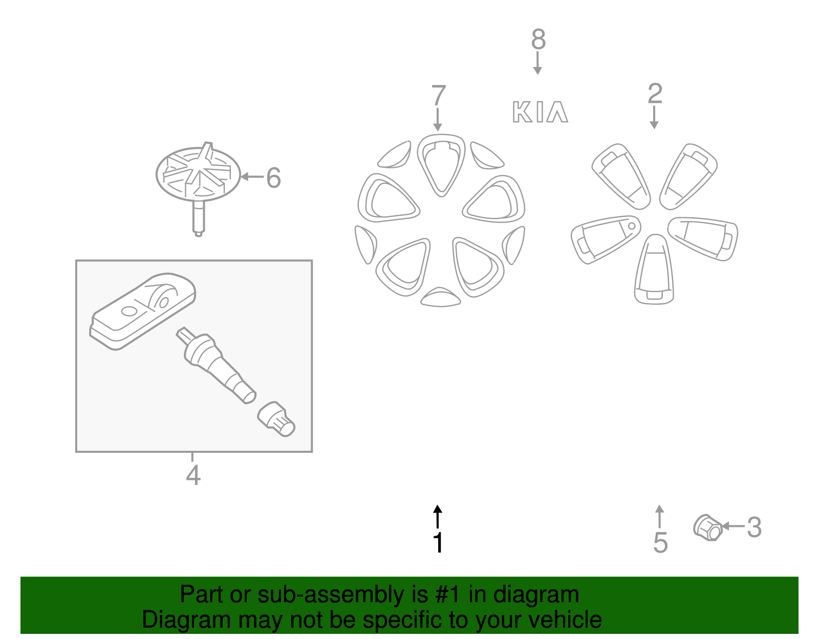 52910-B2050 - Wheel, Steel 2014-2019 Kia Soul | Kia.Parts Store