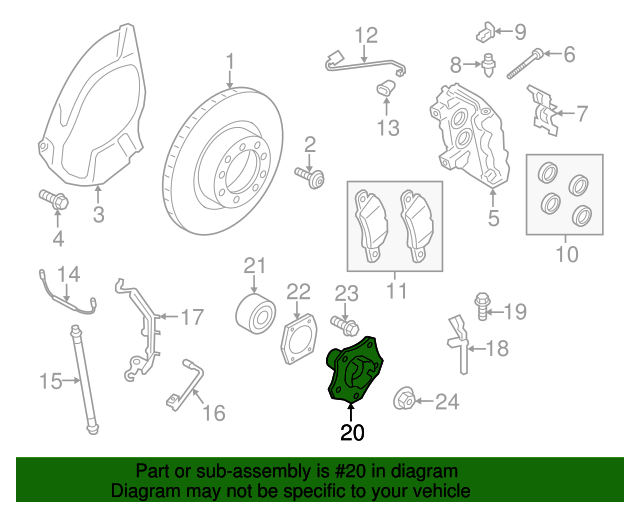 991-331-607-01 - Wheel Hub 2017-2019 Porsche 911 | AutoNationParts.com