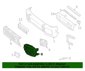 463-885-10-00 - Grille 2016-2018 Mercedes-Benz G 550 | AutoNationParts.com