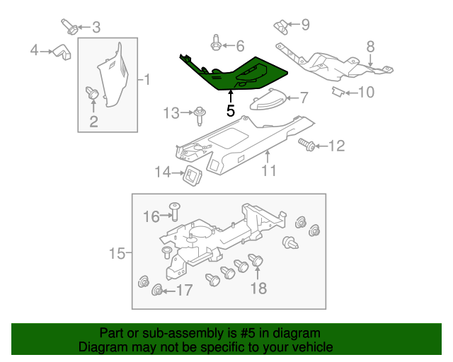Genuine OEM Rear Pillar Trim Part# LR043389 Fits 2014-2022 Land Rover ...
