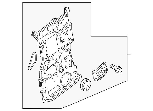 2013-2015 Acura ILX Timing Cover 11410-REZ-A01 | Retail Performance ...