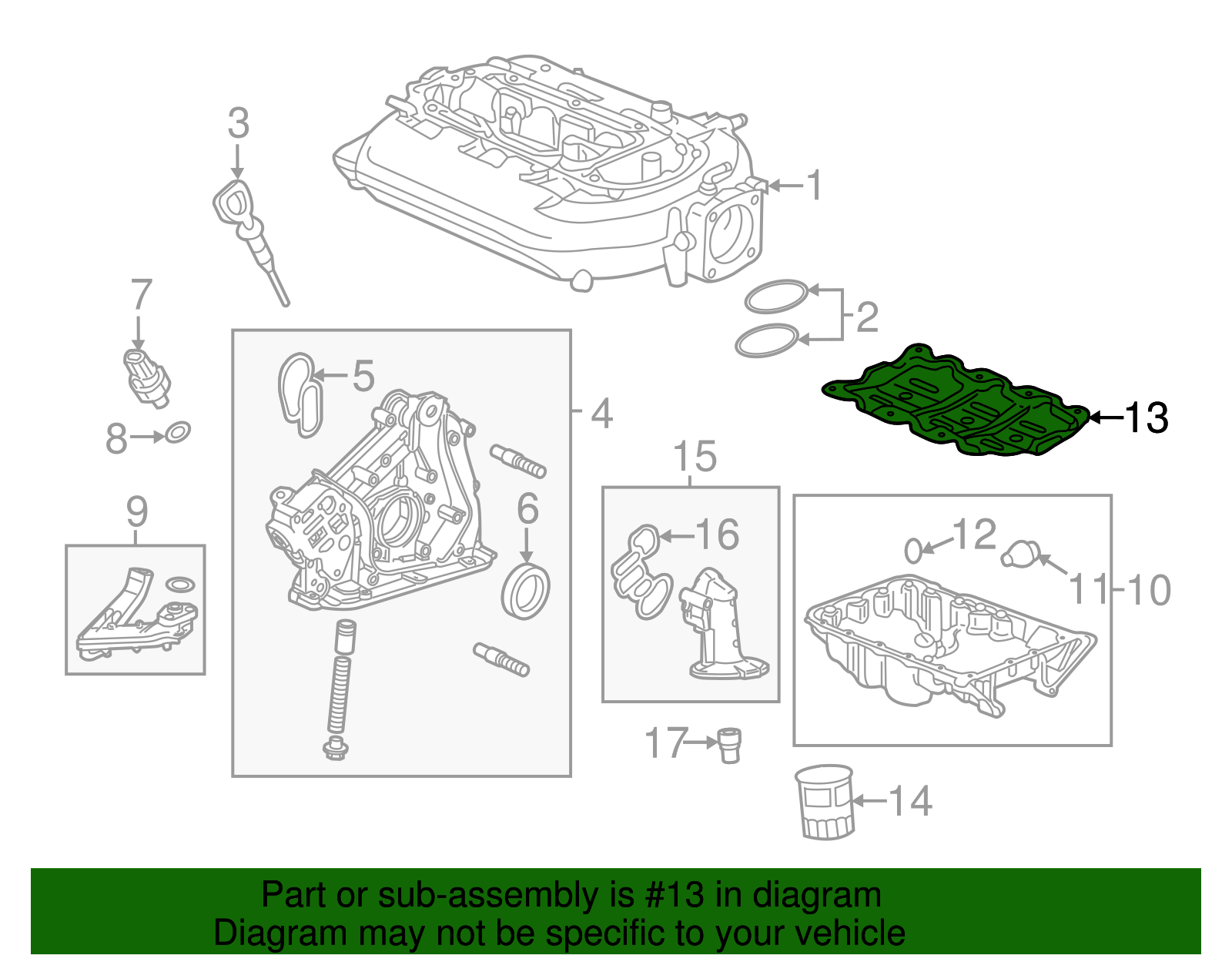 11221-5G0-A00 - 2013-2025 Honda - Plate Baffle | Genuine Honda Parts