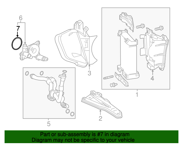 90301-67004 - Thermostat Housing O-Ring 2007-2024 Lexus | Longo Lexus Parts