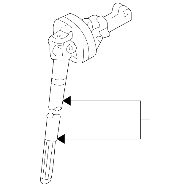 2001-2004 Toyota Lower Shaft 45290-34020 | Toyota Parts Center