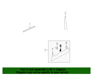 87714-3E000 - Wheel Flare Spacer 2003-2009 Kia Sorento | Kia.Parts Store