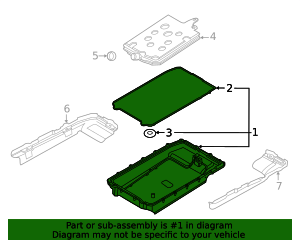 2020-2023 Ford Transmission Oil Pan L1MZ-7A194-A | Online Ford Parts ...