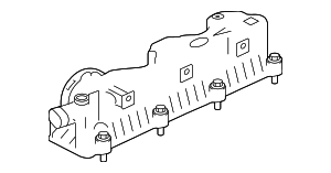 Genuine OEM Valve Cover Part# JDE39879 Fits 2017-2019 Jaguar: Up To 35% ...