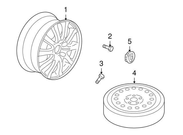 2008-2010 Porsche Cayenne Wheel, Alloy 955-362-162-01-9A1 | Gaudin ...