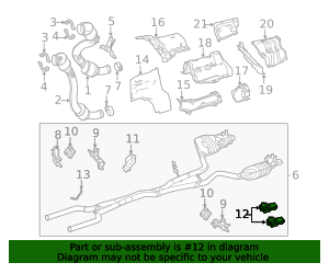 290-906-41-00 - Exhaust Control Valve Actuator 2017-2024 Mercedes-Benz ...