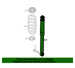 4533260500 - Shock Absorber 2016-2019 Smart | Mercedes-Benz USA Parts
