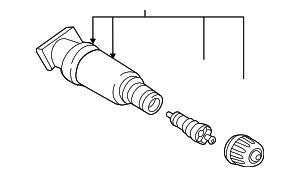 Genuine BMW 36-10-6-876-673 | Valve Stem | FREE Shipping on Most Orders ...