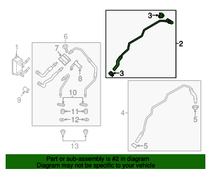 DG9Z-7890-B - Inlet Pipe 2013-2020 Ford | Ford Parts Direct