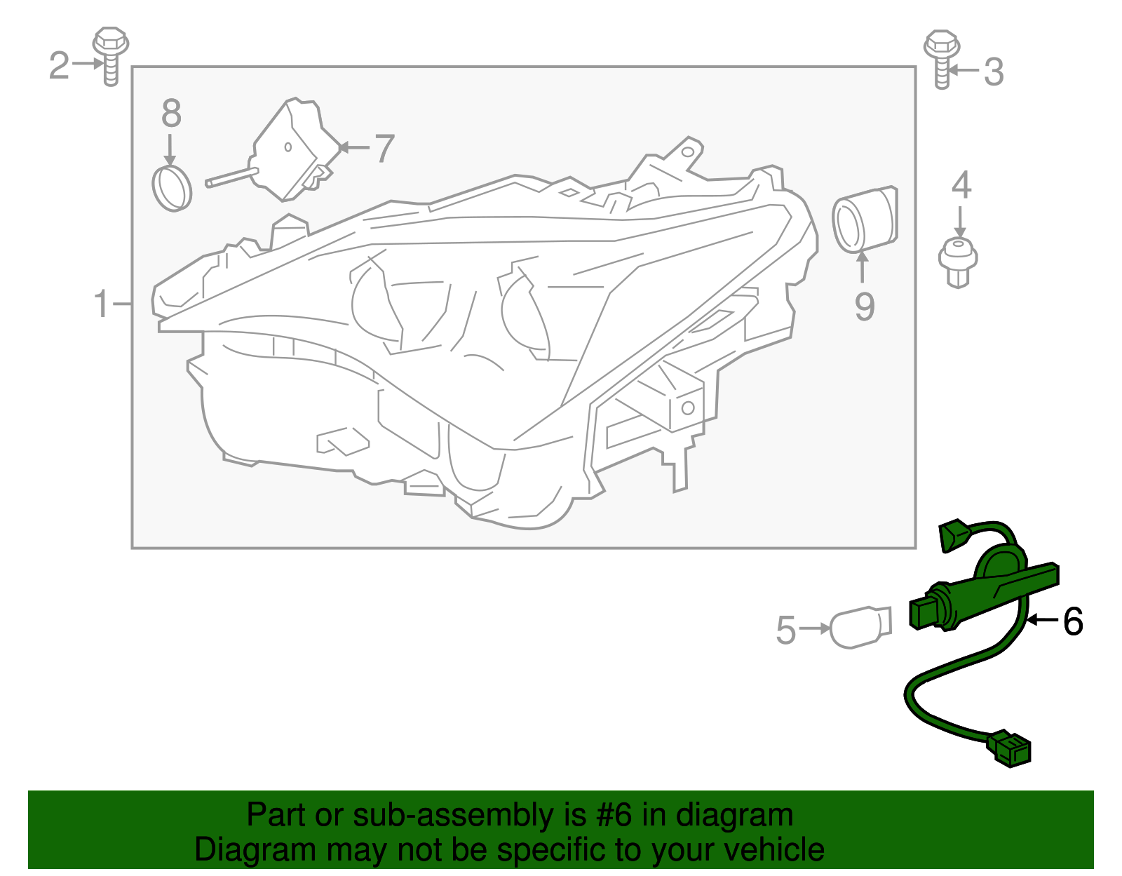 2015-2019 Lexus Socket & Wire 81125-24180 | OEM Parts Online