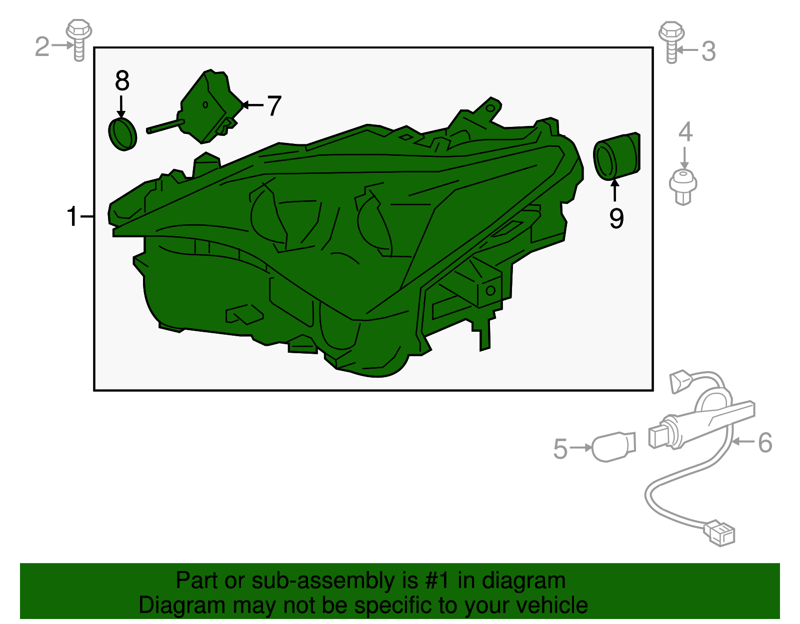 2015-2019 Lexus Composite Assembly 81070-24180 | OEM Parts Online