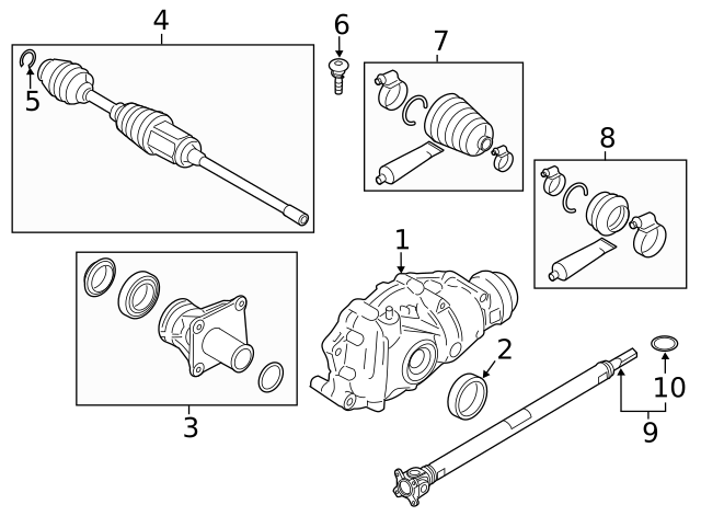 Genuine BMW 31-60-5-A01-E86 | Axle Assembly | FREE Shipping on Most ...