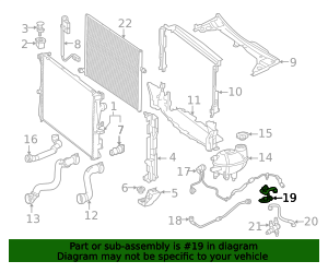 205-501-66-00 - Engine Coolant Overflow Hose 2017-2018 Mercedes-Benz C ...