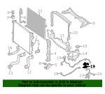 Genuine OEM Vent Hose | 205-501-53-01 | Fits Select 2015-2023 Mercedes ...