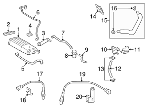 2013-2017 Hyundai Evaporative Emissions System Lines 29021-2B060 | OEM ...
