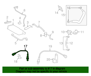 39210-2B470 - Oxygen Sensor 2016-2018 Hyundai Tucson | AutoNationParts.com