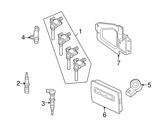 2008-2013 Mopar Engine Crankshaft Position Sensor 5149230AA ...