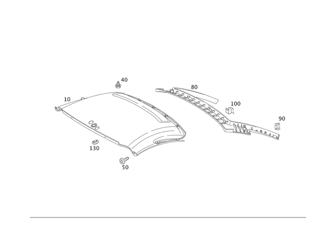 2005-2011 Mercedes-Benz Seal 171-790-02-98 | MB OEM Parts