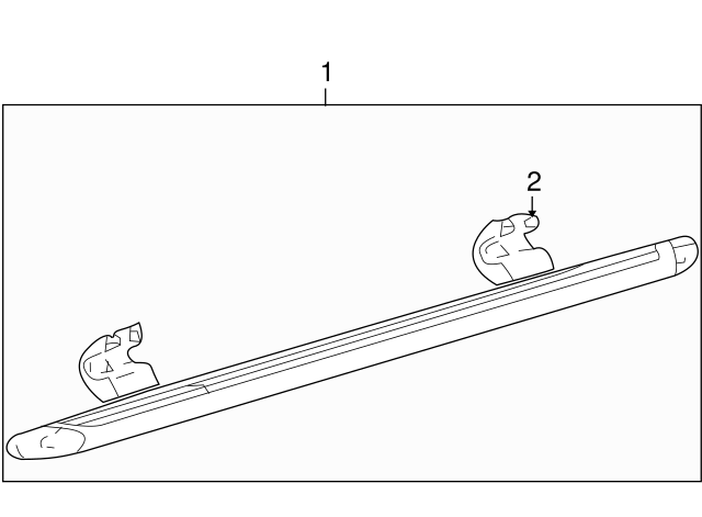 2009-2014 Ford F-150 Step Bars, 6" Chrome CL3Z-16450-BC | TascaParts.com