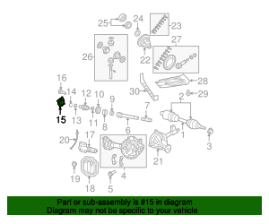 2006-2011 Mopar Seal 52114377AC | Mopar Parts Canada