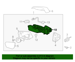 Mirror 84604247 | TascaParts.com