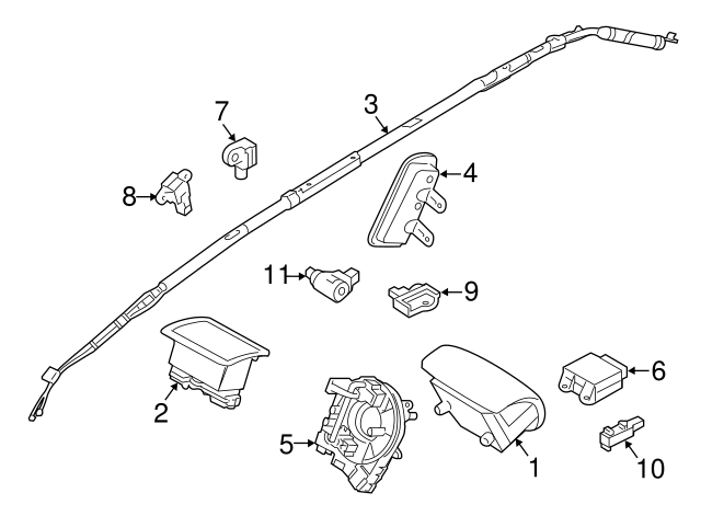 2013-2015 Ford Control Module DT4Z-14B321-B | Blue Springs Ford Parts