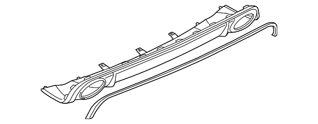 4G8-807-521-T-MI7 - Lower Panel 2016-2018 Audi RS7 | Audi OEM Parts